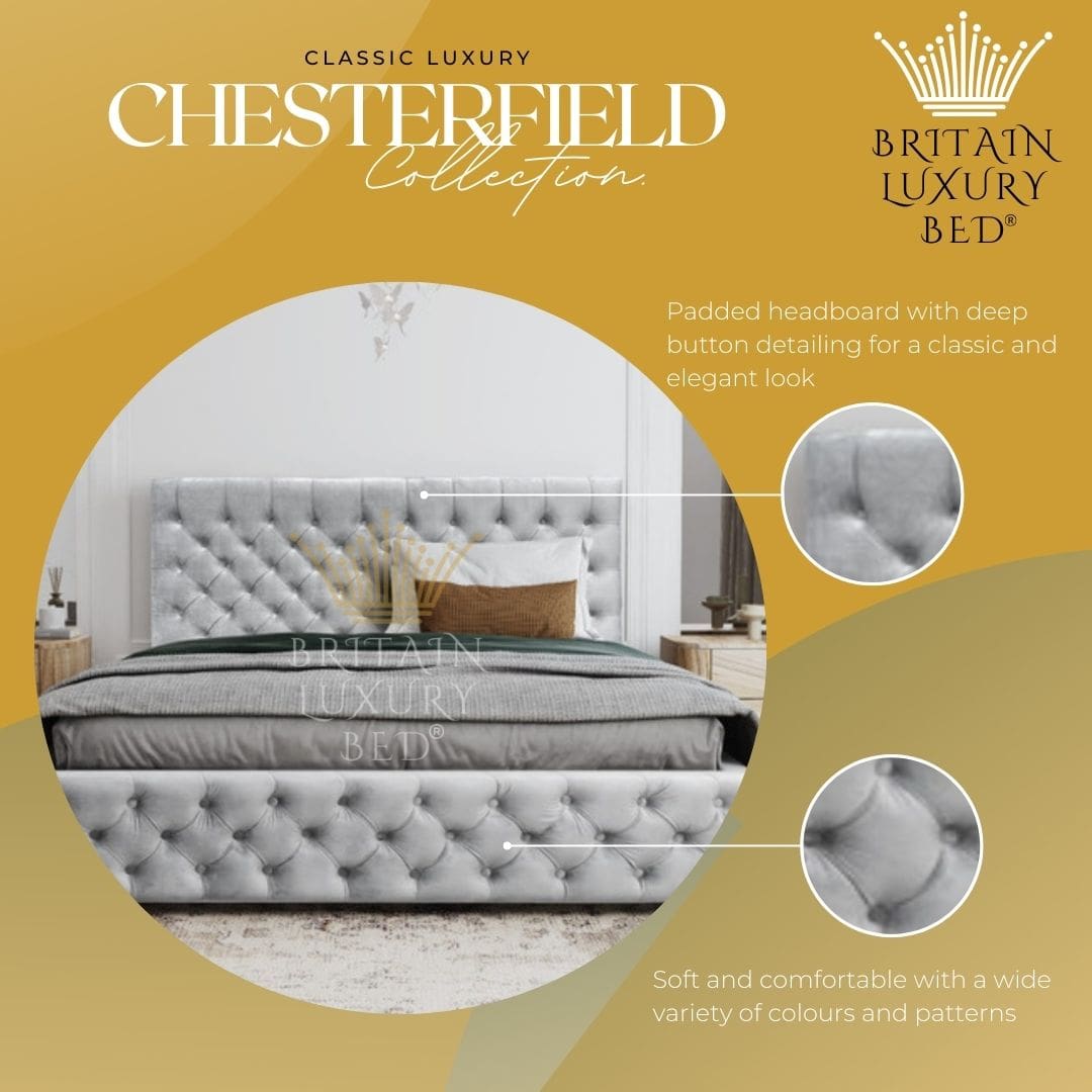 Serene 50'' Chesterfield Bed – My Store